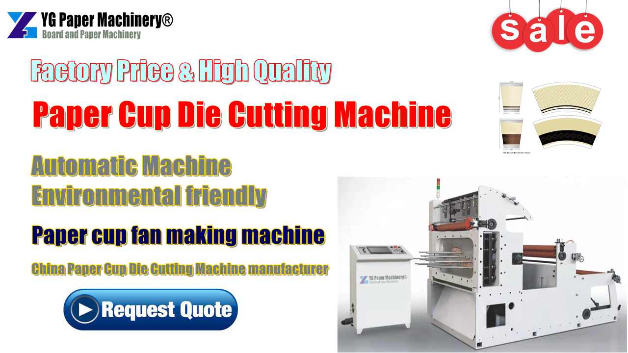 Die Cutting Machine | Roll Die Cutting Machine for Paper Cup Fan